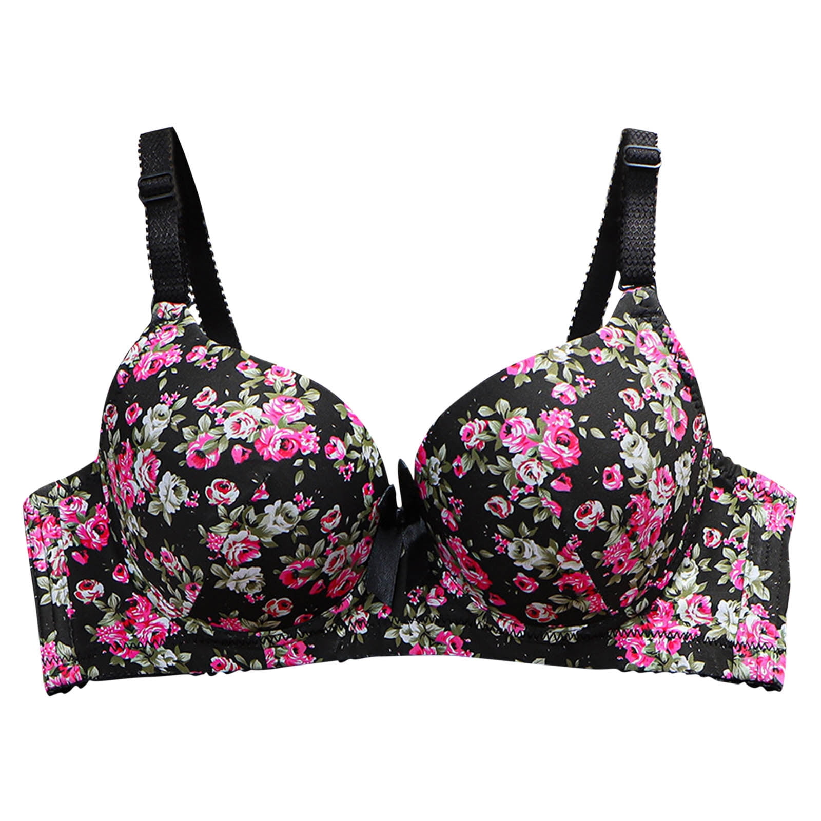 SMihono Stylish Bras for Women Full Coverage Supportive Lightly Lined ...