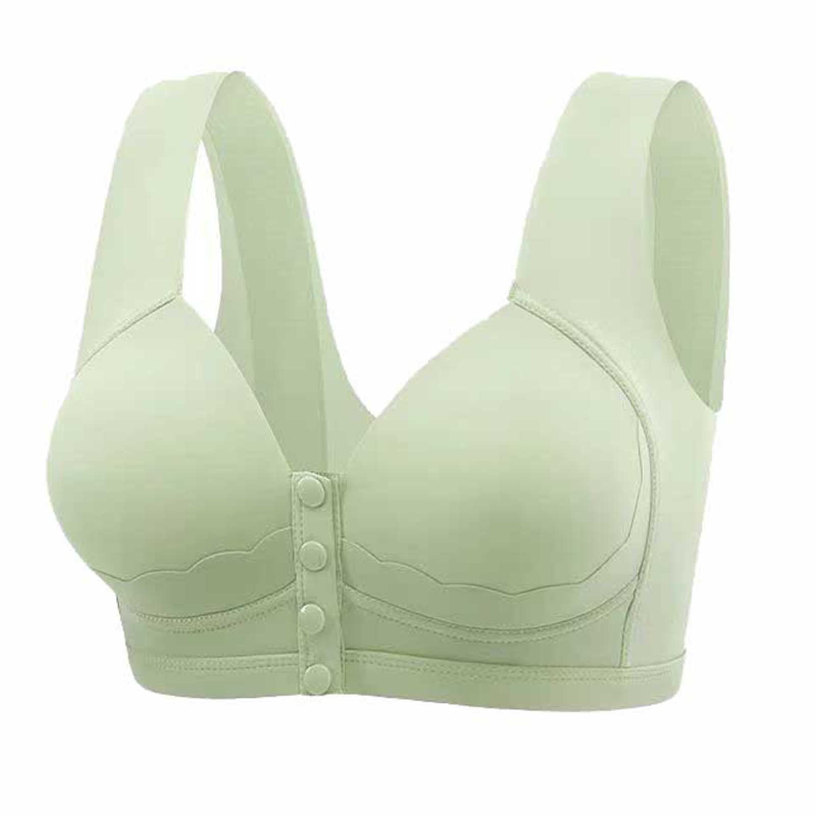 SMihono Wireless Bras for Women Cool Liftup Front Closure Everyday Bras ...