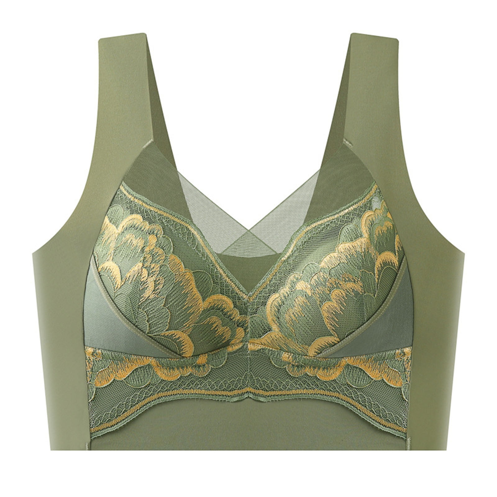 SMihono Wireless Lace Bra - Comfort Lift Design With Versatile Support ...