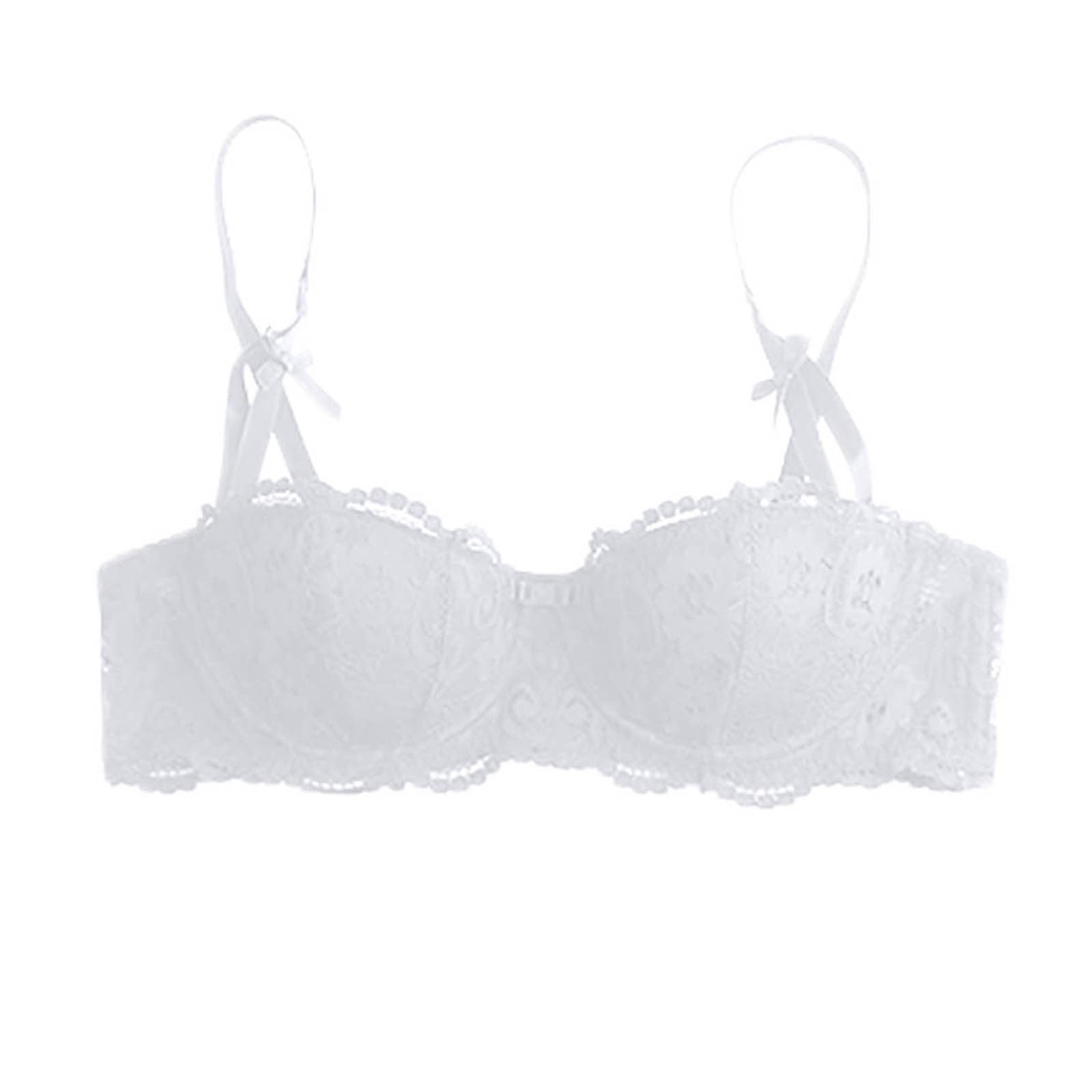 SMihono Women's Full Coverage Padded Comfort Minimizer Underwire Bra ...