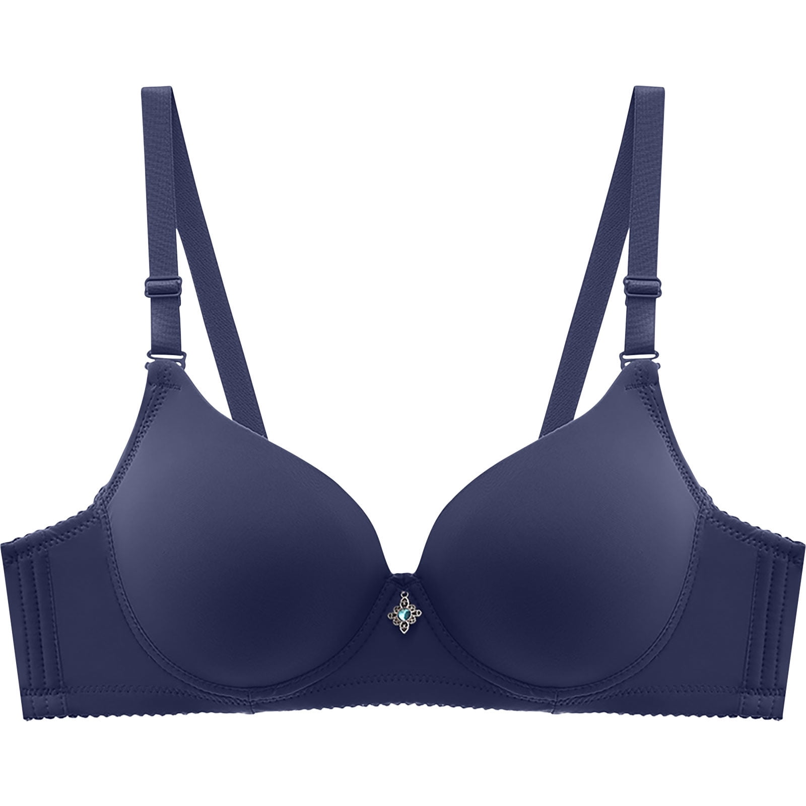 SMihono Women's Push Up Bra Wire Smoothing T-Shirt Seamless Padded ...