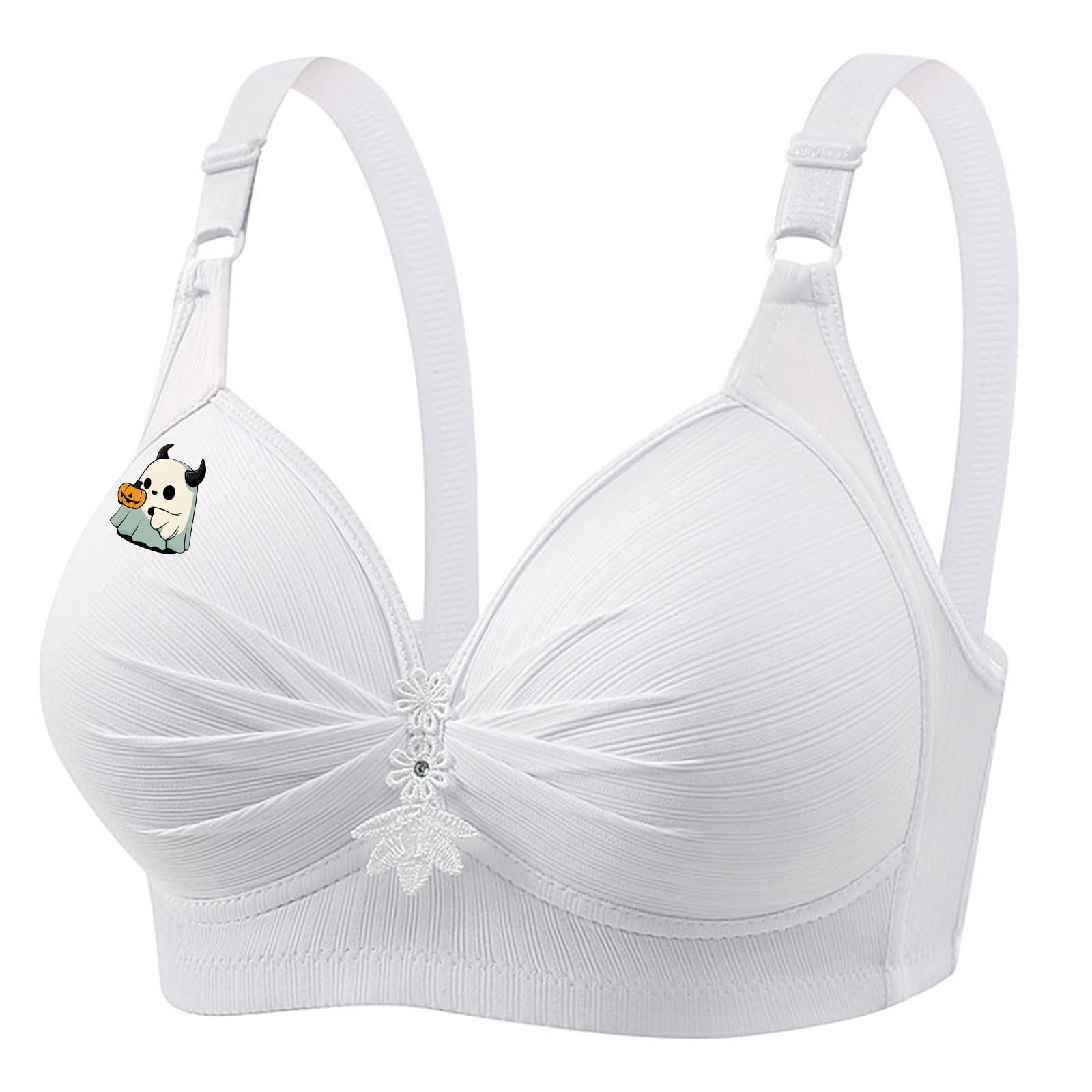 SMihono Womens Cute Ghost Graphic Bralettes Lingeries Underwear for ...
