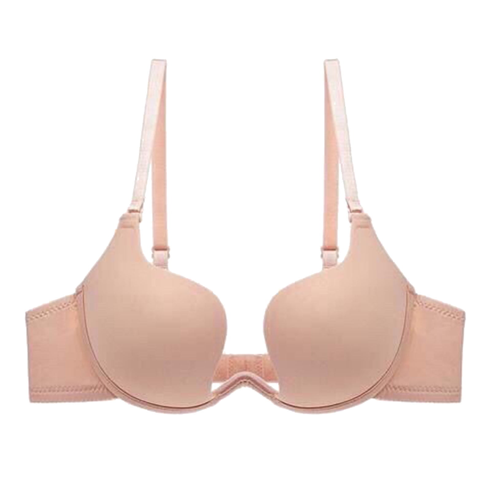 SMihono Womens Deep Plunge Bra Convertible Low Back Invisible Bralette ...