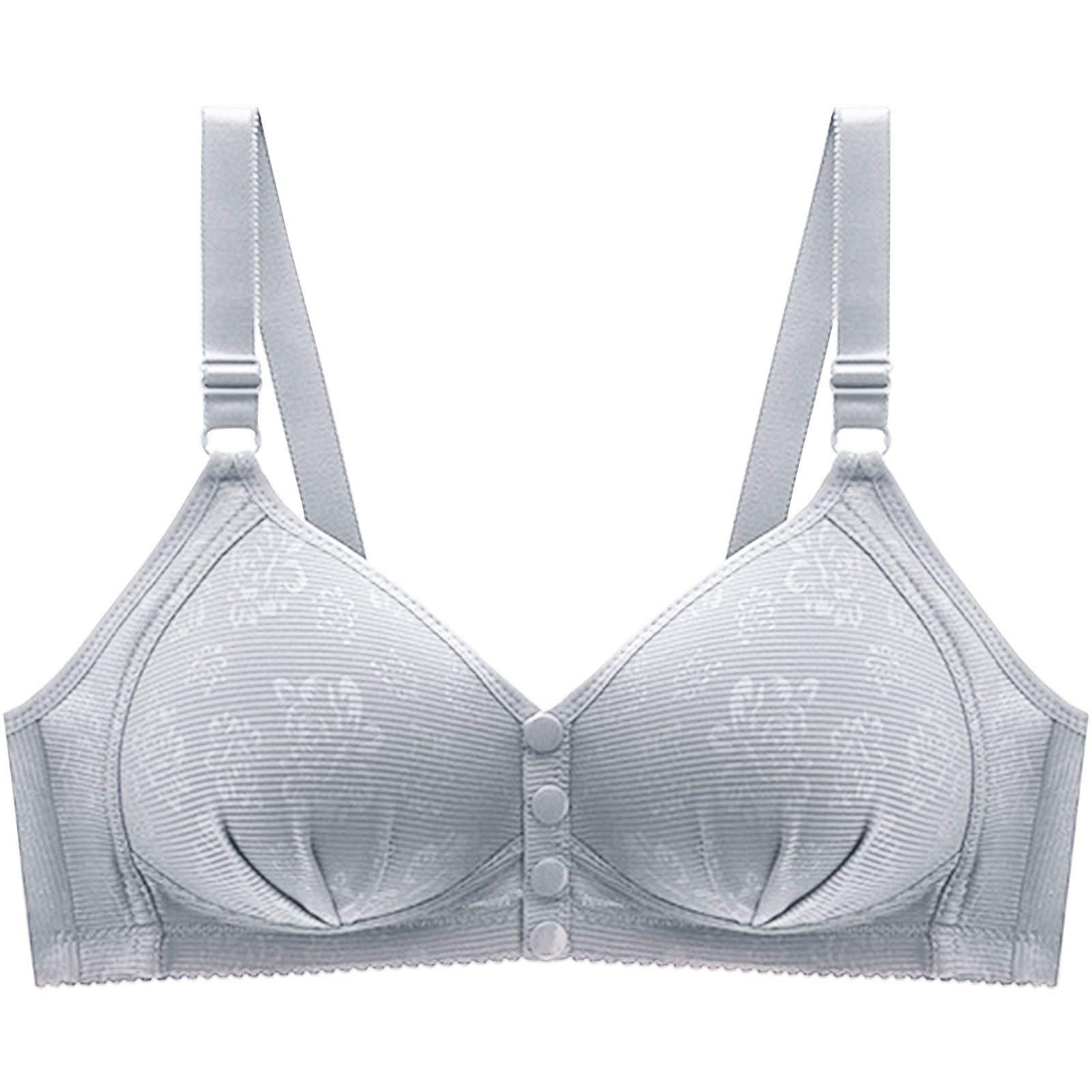SMihono Womens Front Closure Daisy Bra Comfortable Underwear No Rims ...