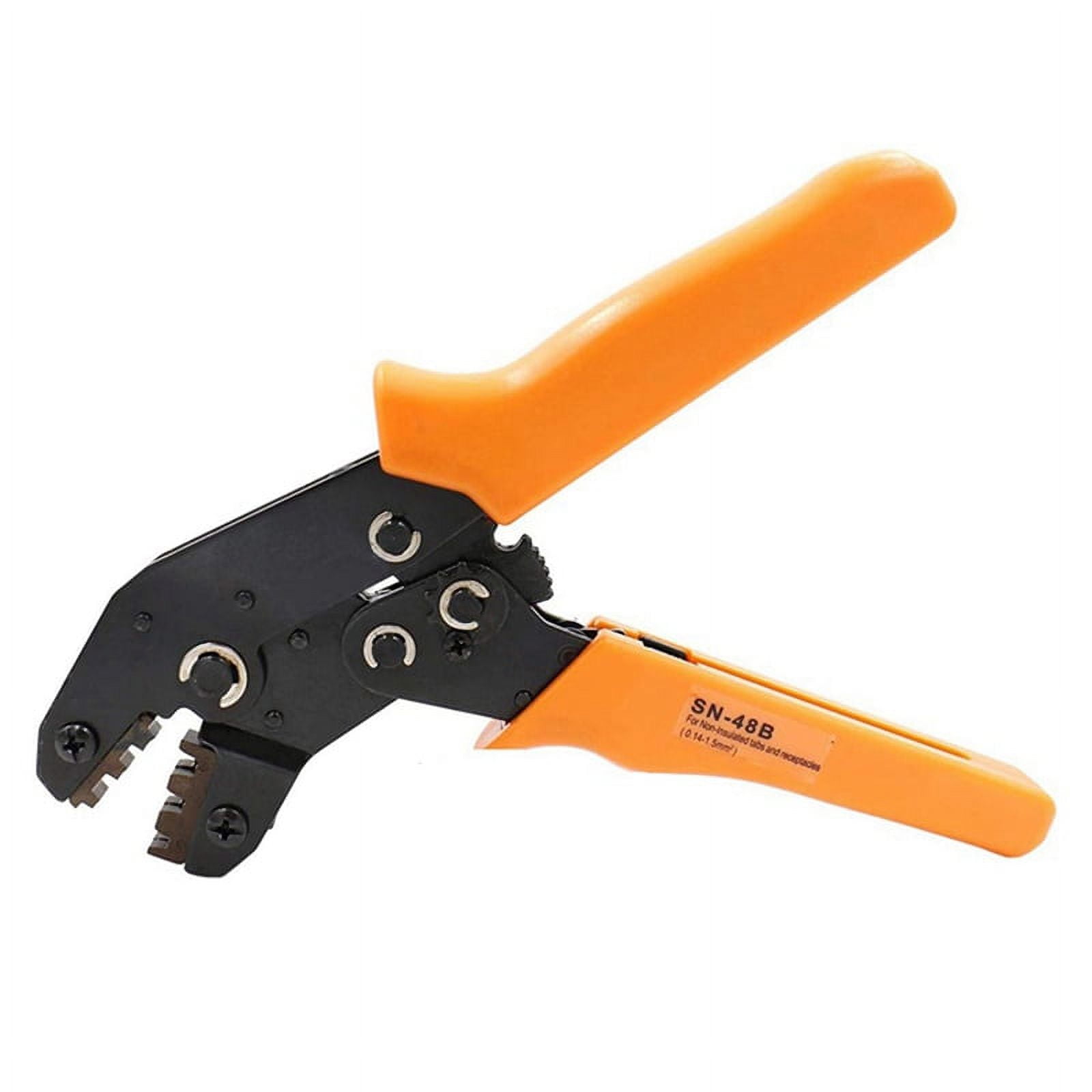 SN-48B Crimping Pliers Labor-Saving Ratchet High- Jaw Line Hand Tool ...