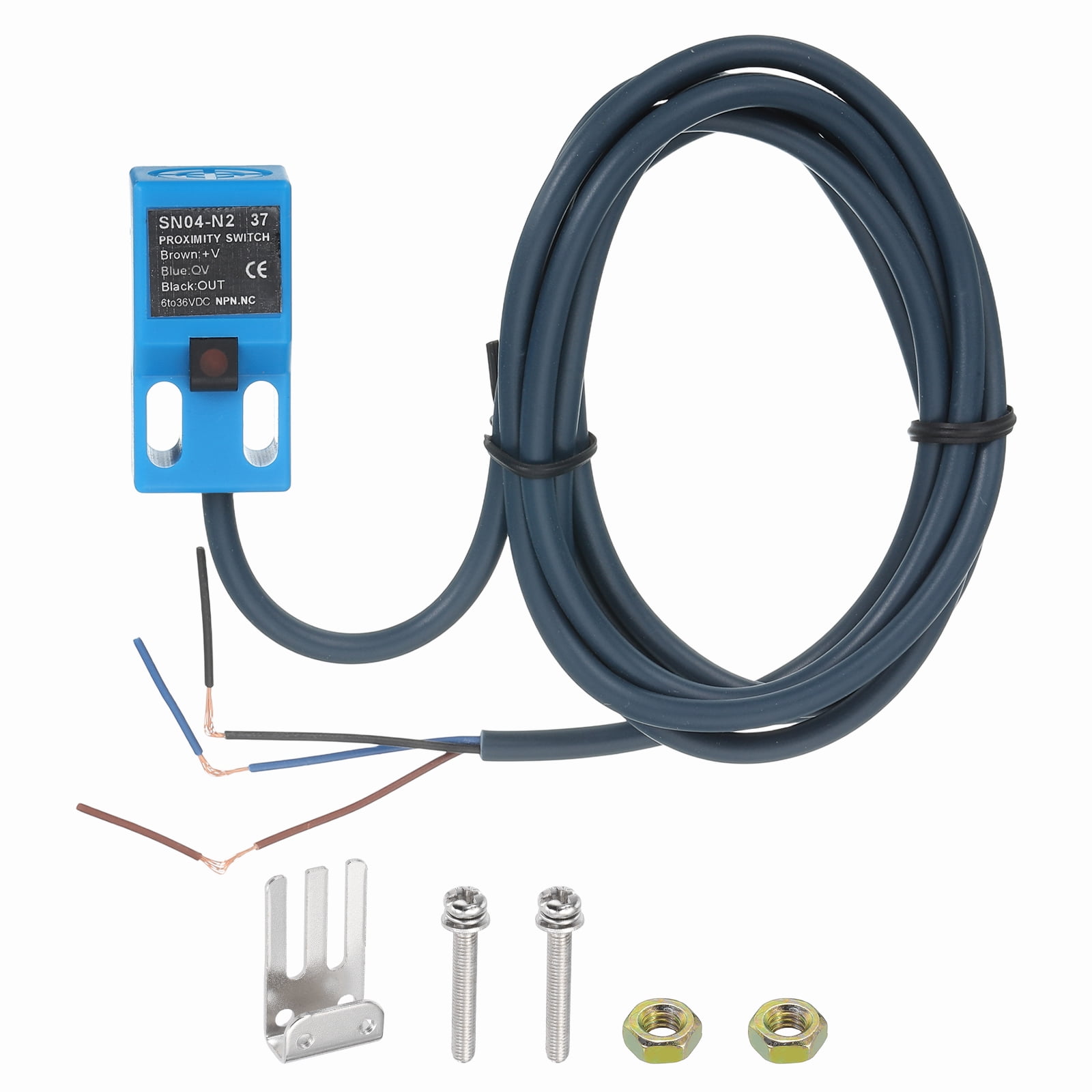 SN04-N2 Inductive Proximity Sensor Set,10-30V 300mA NPN NC Proximity Switch,Blue - Walmart.com