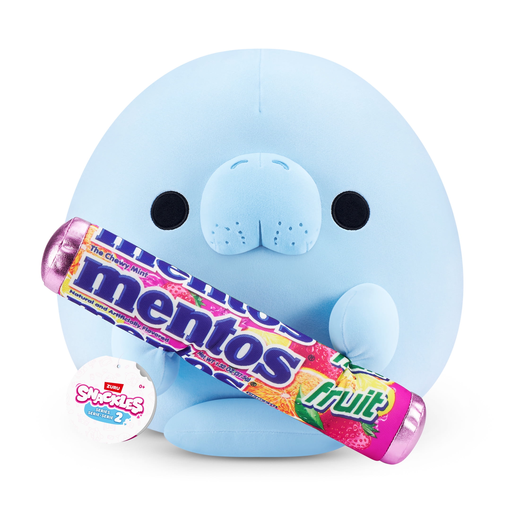 SNACKLES 14 inch Snackle (Fruit Mentos) Douglas The Sea Cow, Ultra Soft ...