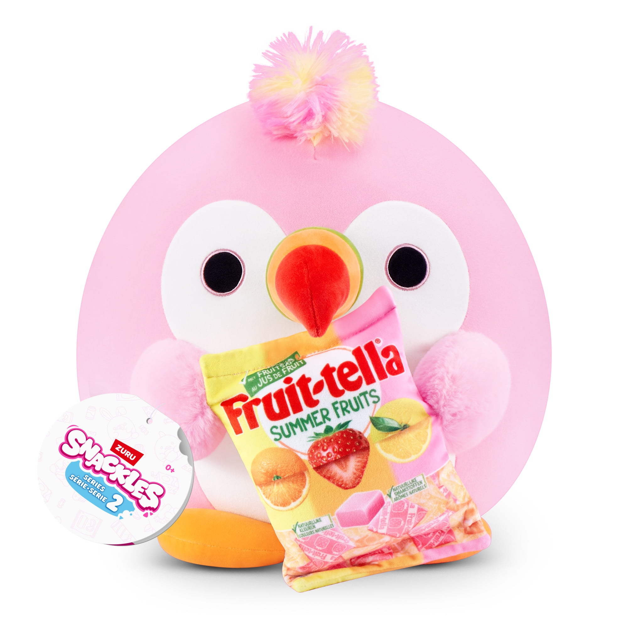 SNACKLES 8 Inch Soft Plush Snackle Toy Sally the Toucan with Licensed ...