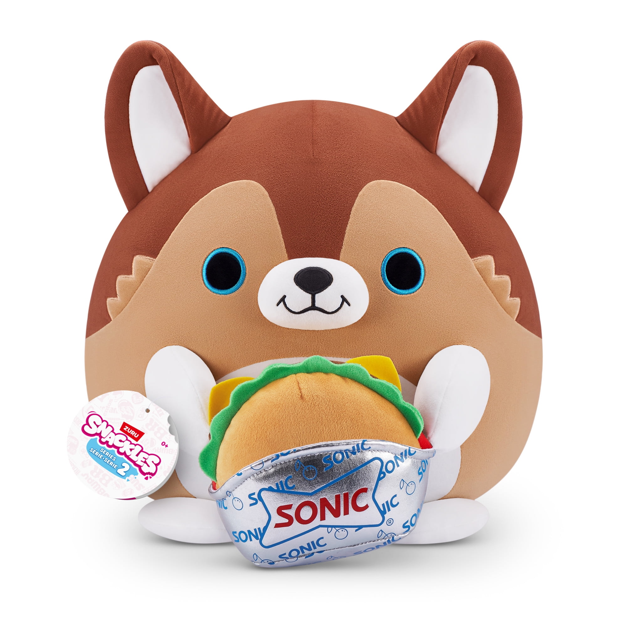 Snackles Series 2 14 inch Soinc (Lucas), Stuffed Animal Plush Toy by ...