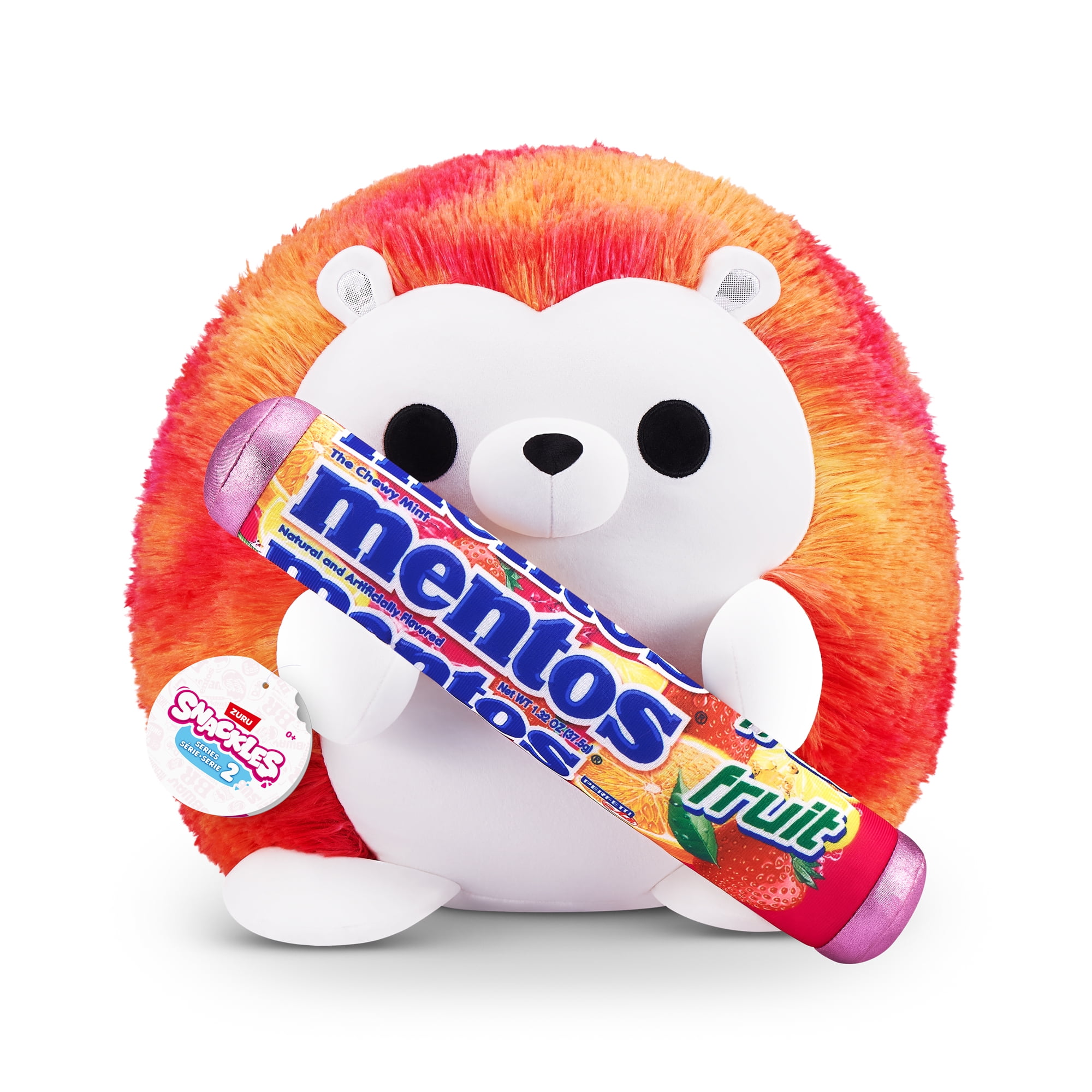 SNACKLES Plush 18" Hedgehog and Mentos Series 2 - Walmart.com
