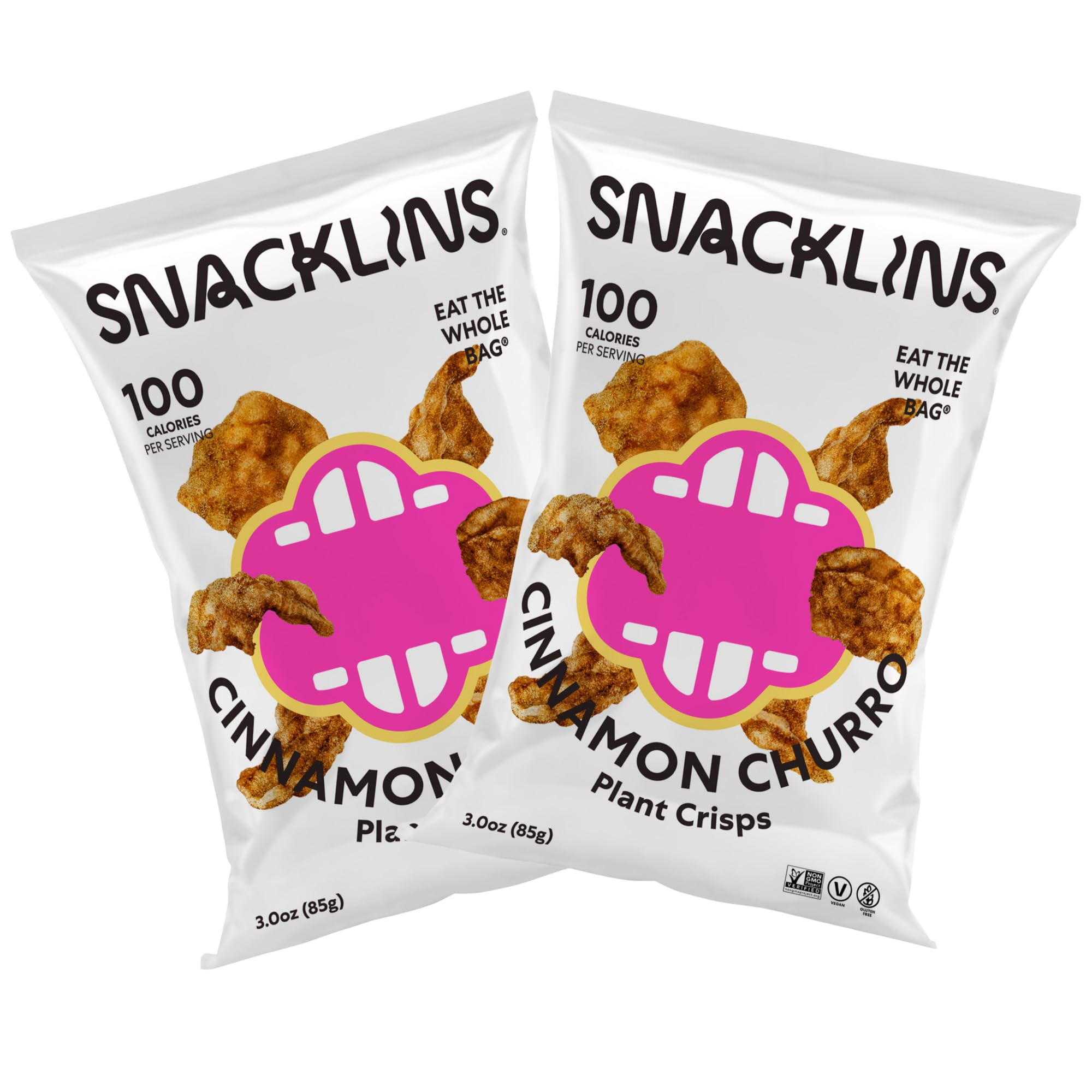 SNACKLINS Plant Based Crisps - HYZ01 Cinnamon Churro - Vegan Grain ...
