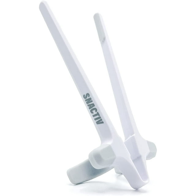 SNACTIV Pro Reusable, Washable, Easy to Use Finger Chopsticks for ...