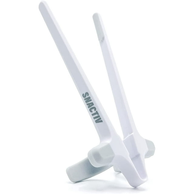 SNACTIV Pro Reusable, Washable, Easy to Use Finger Chopsticks for ...