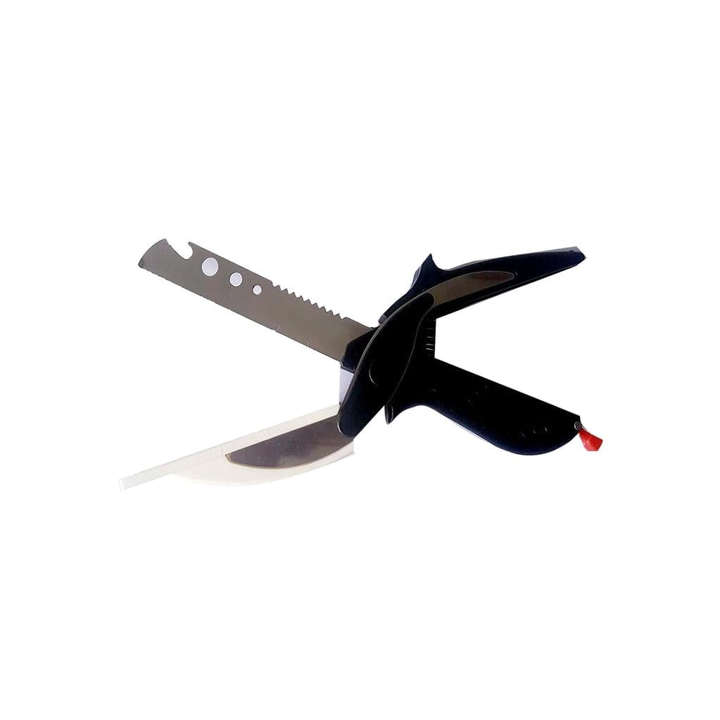SNAG 2 in 1 Stainless Steel Smart Clever Cutter Kitchen Knife Vegetable ...