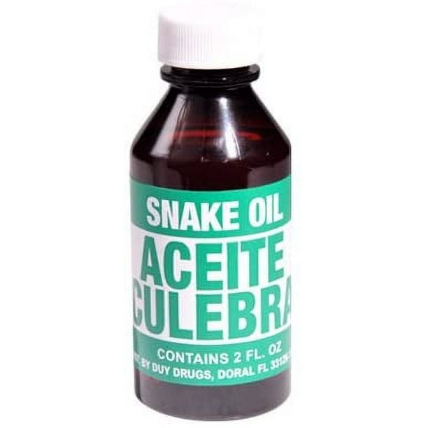 SNAKE OIL, ACEITE DE CULEBRA 2 FL OZ - Walmart.com
