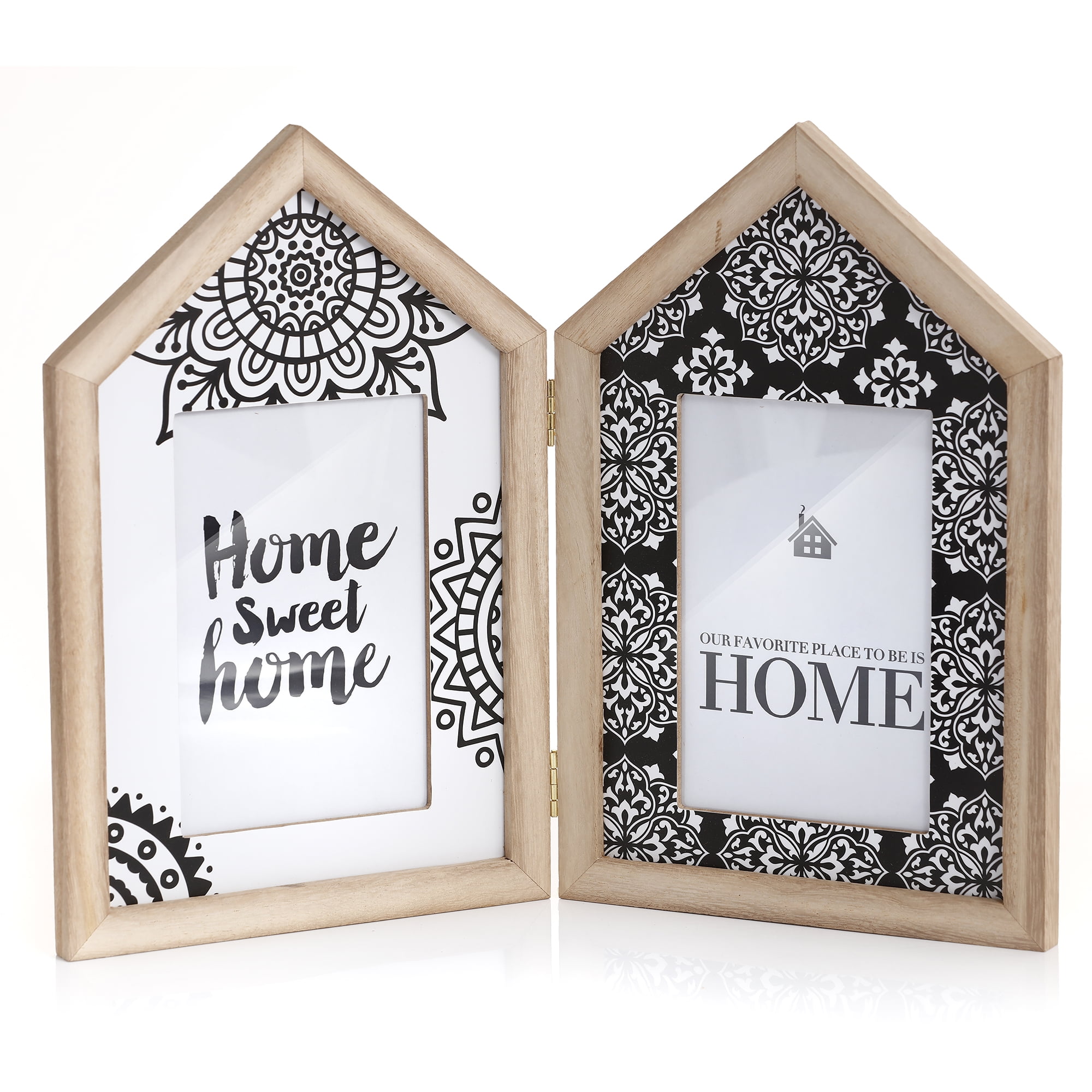 SNAP INVENT 4X6" Photo/Picture Frame | Wooden Color Wall Mount ...