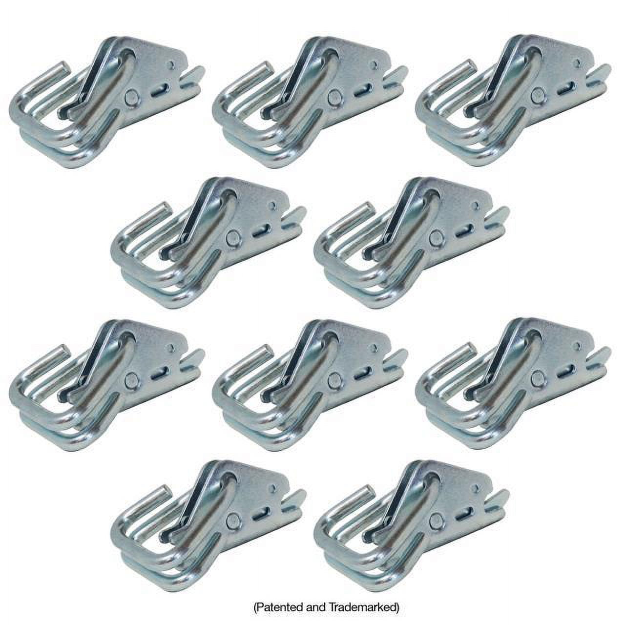 SNAP-LOC E-Track Hook-Ring Adapter Tie-Down for Hook-Straps, Rope ...