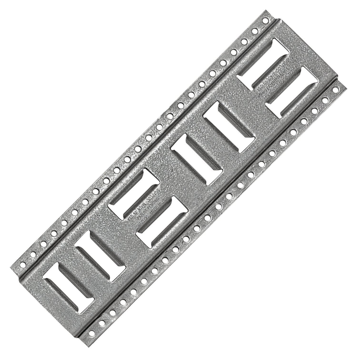 SNAP-LOC Fast-Track E-Track 16 Inch USA Galvanized Steel Horizontal ...