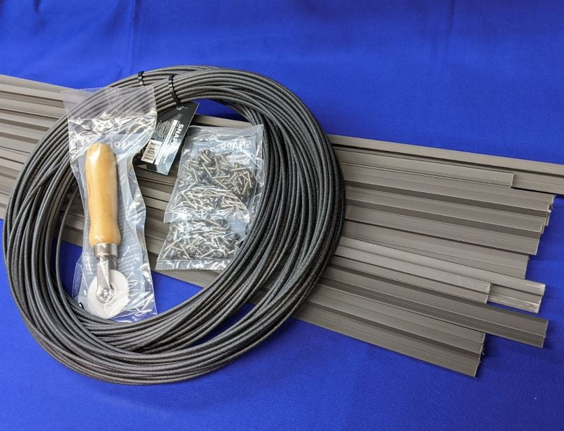 SNAPP® screen PVC Porch Screening Kit (20 Pack - Bronze) - Walmart.com