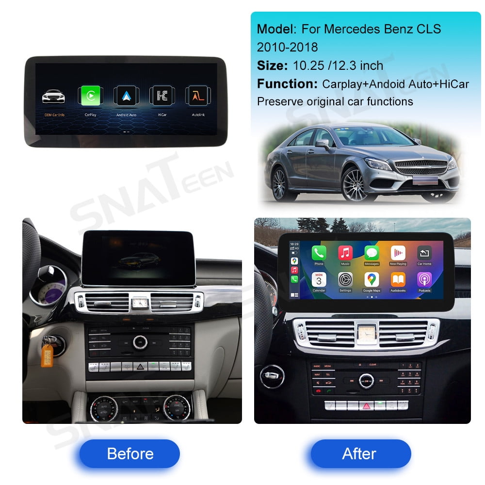 SNATEEN 10.25/12.3 inch Linux Carplay Screen/Radio/Multimedia Player ...