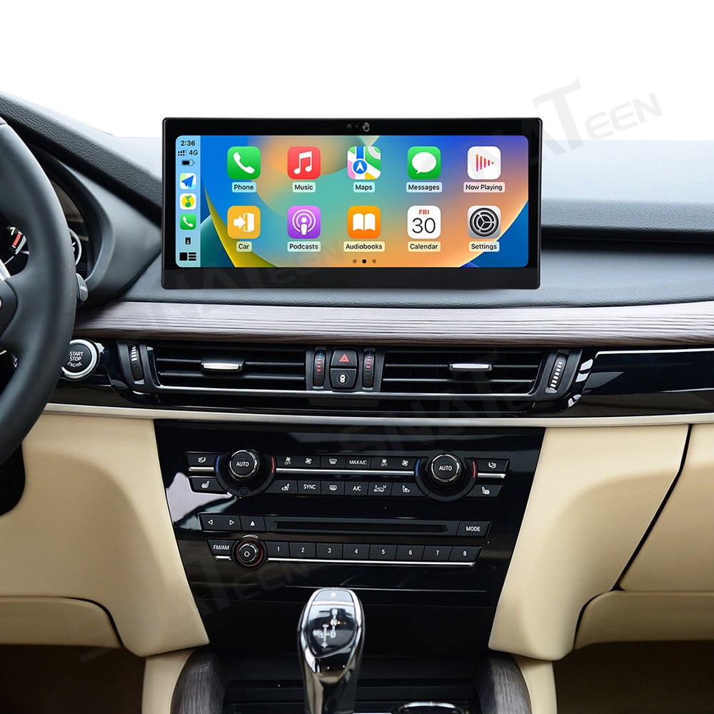 SNATEEN 10.25 inch Car Stereo for BMW X5/X6 2017-2018 EVO Android 13 Car Radio Multimedia GPS ...