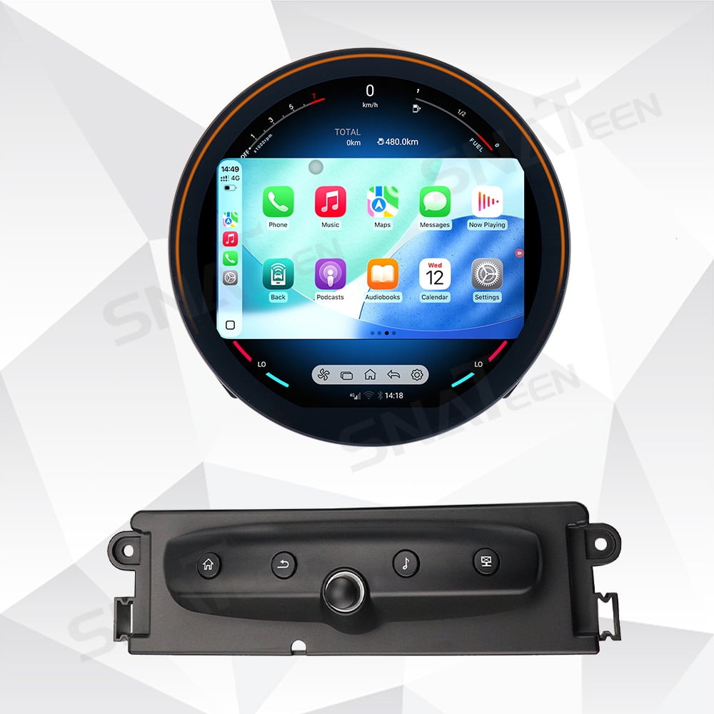 SNATEEN 11.8 inch Carplay Screen/Radio/Multimedia Player for BMW MINI ...