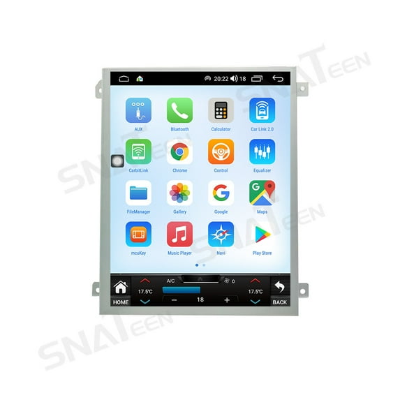 SNATEEN 12.1 inch Carplay Screen/Radio/Multimedia Player for Luxgen u5 u6 2017-2019 Universal ...
