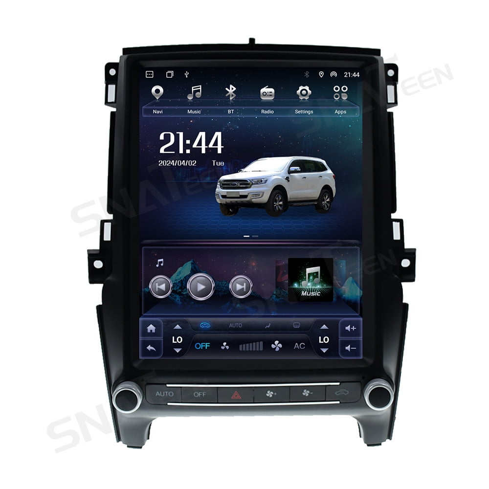 SNATEEN 12.1 inch Touch Screen Car Radio for Ford Ranger/Everest 2016 ...