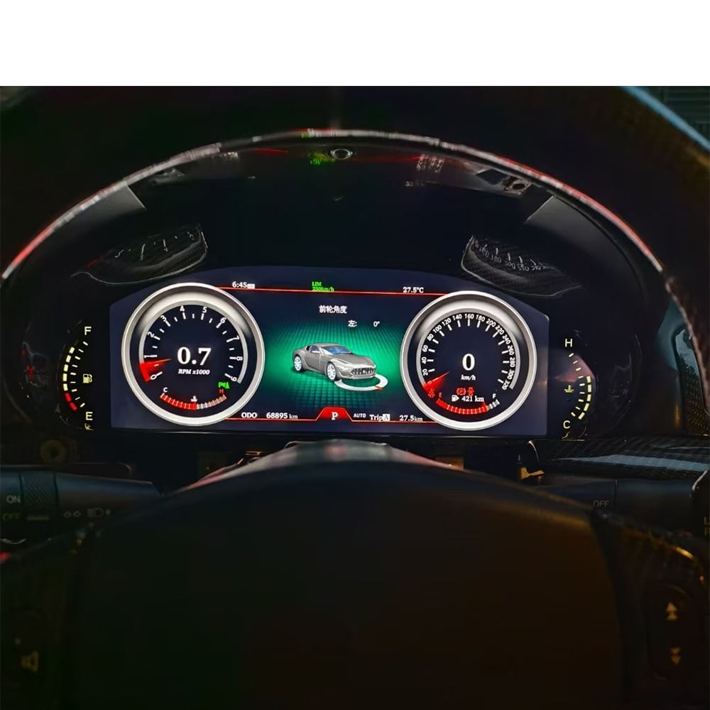 SNATEEN Car Digital Cluster LCD Screen Instrument Panel for Maserati GT ...