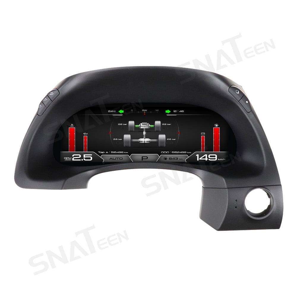 SNATEEN Car Digital Cluster LCD Screen Instrument Panel for Nissan ...