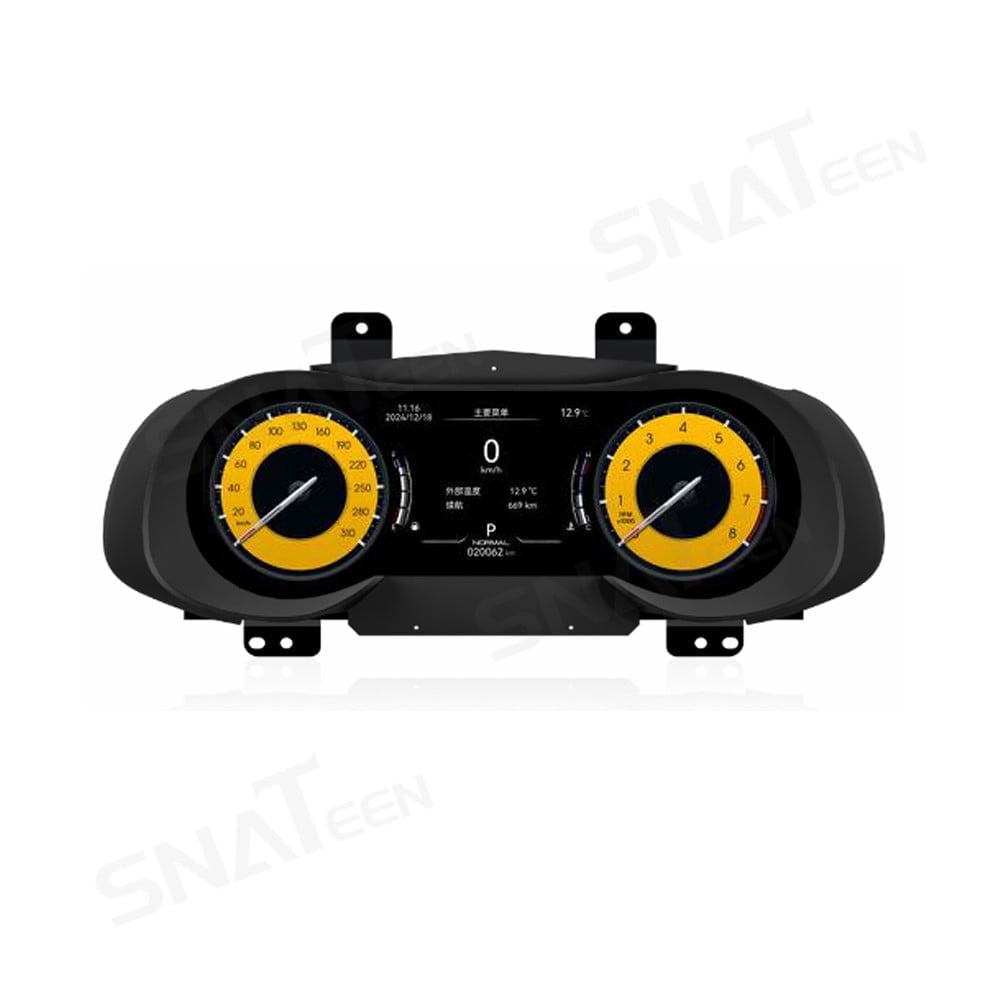 SNATEEN Car Digital Cluster LCD Screen Instrument Panel for Maserati ...
