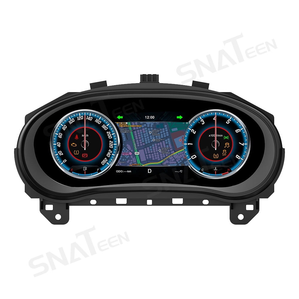 Car Digital Cluster Instrument Panel LCD Screen Virtual Cockpit ...