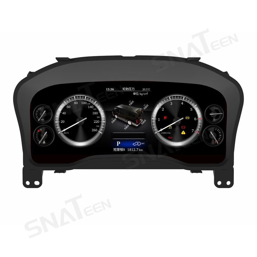 SNATEEN 12.3 Inch Car Instrument For Toyota Hiace Digital Dash Panel ...