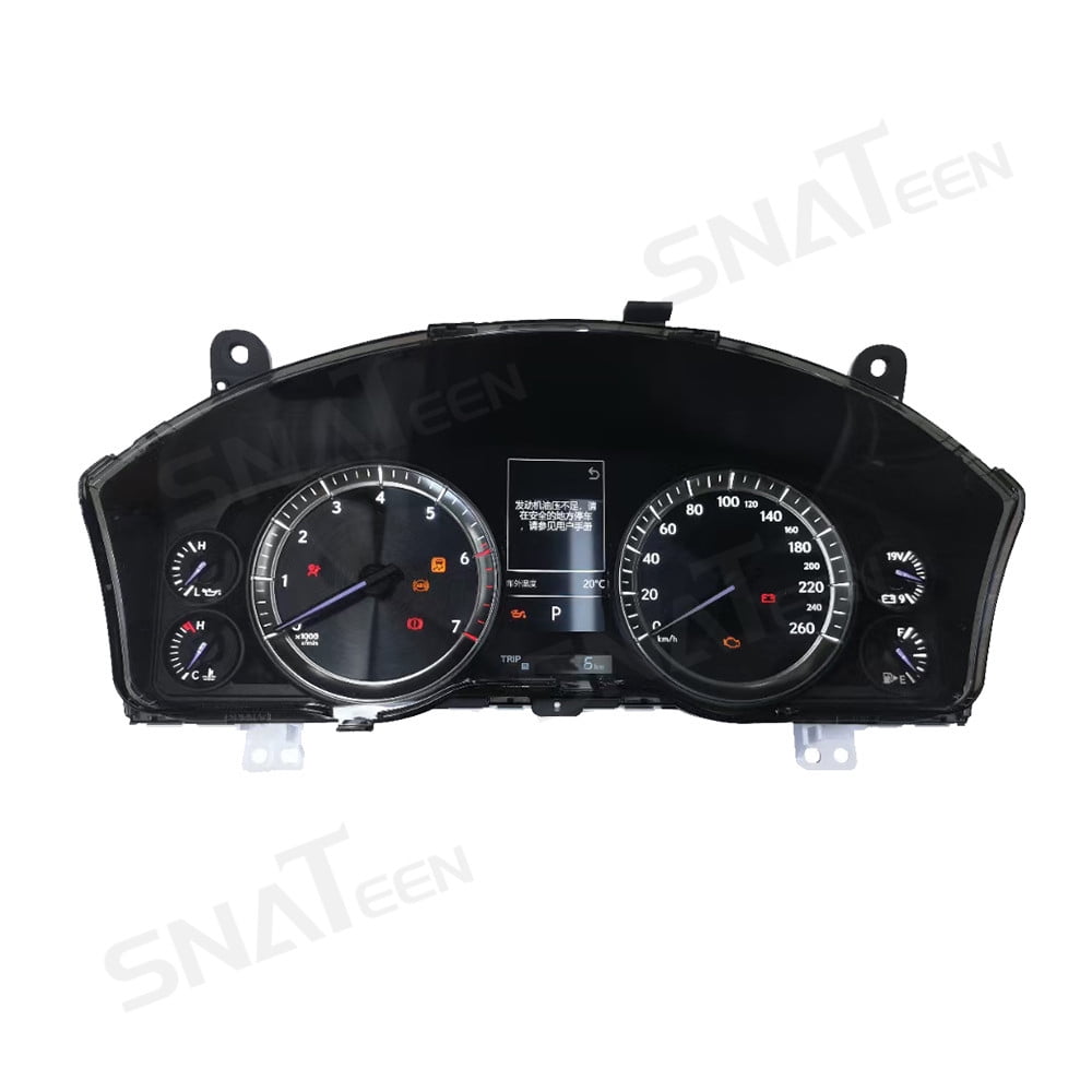 SNATEEN 12.3 Inch Car Instrument For Toyota Land Cruiser LC200 2008 ...