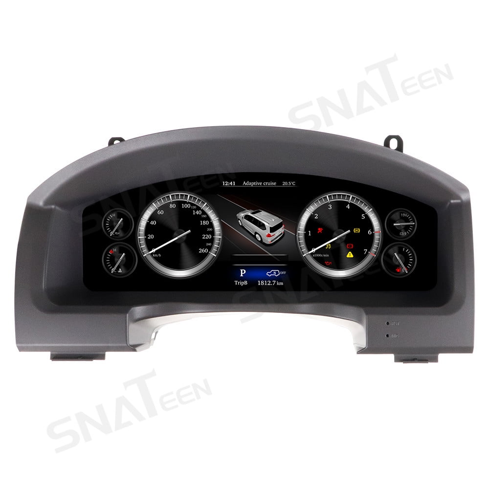 SNATEEN 12.3 Inch Car Instrument For Toyota Prado 150/Land Cruiser ...