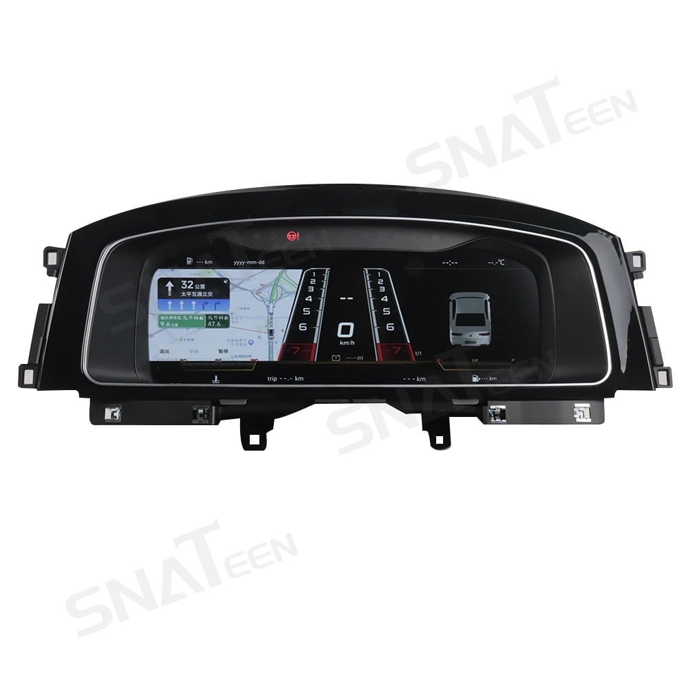 SNATEEN Car Digital Cluster LCD Screen Instrument Panel for VW ...