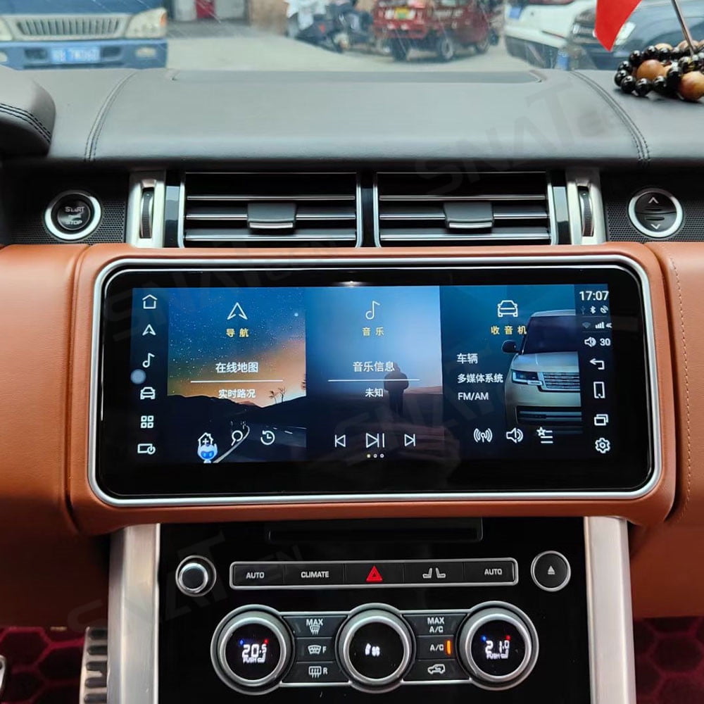 SNATEEN 12.3 inch Touch Screen Android Car Radio Stereo for Land Rover ...