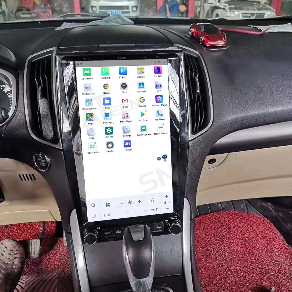 13.6 inch Carplay Screen/Radio/Multimedia Player for Ford Edge 2015 ...
