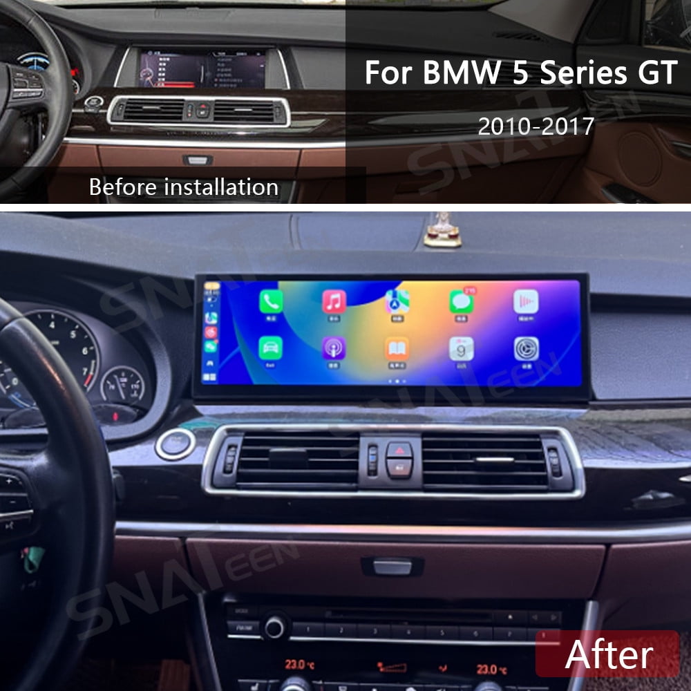 SNATEEN 14.9 inch Car Stereo for BMW 5 Series GT F07 2010-2017 Android ...