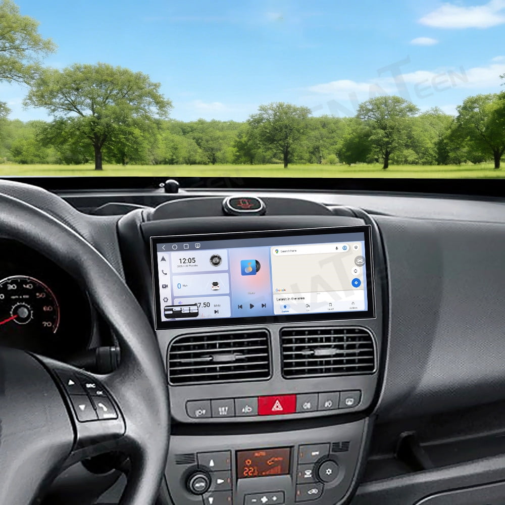 SNATEEN 15.8 inch Carplay Screen/Radio/Multimedia Player for Fiat DOBLO ...