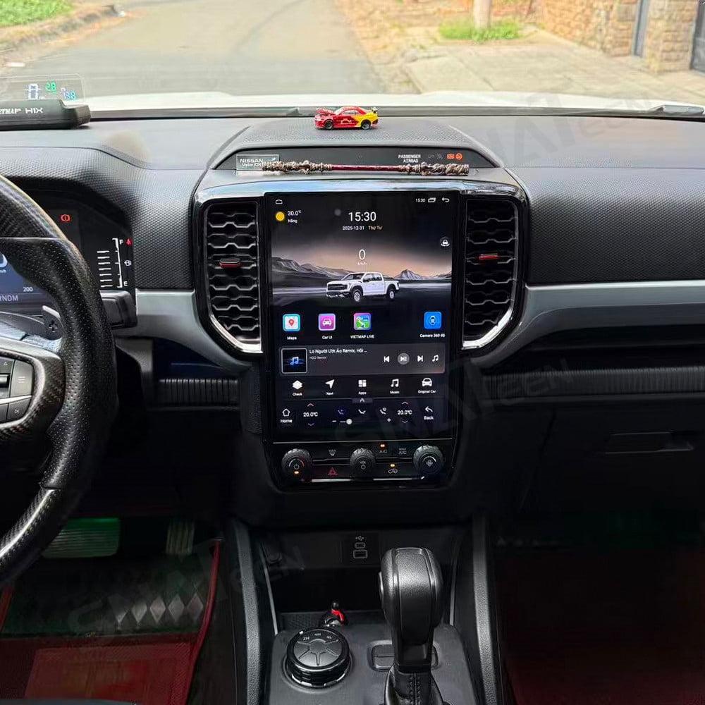 SNATEEN 15.8 inch Carplay Screen/Radio/Multimedia Player for Ford ...