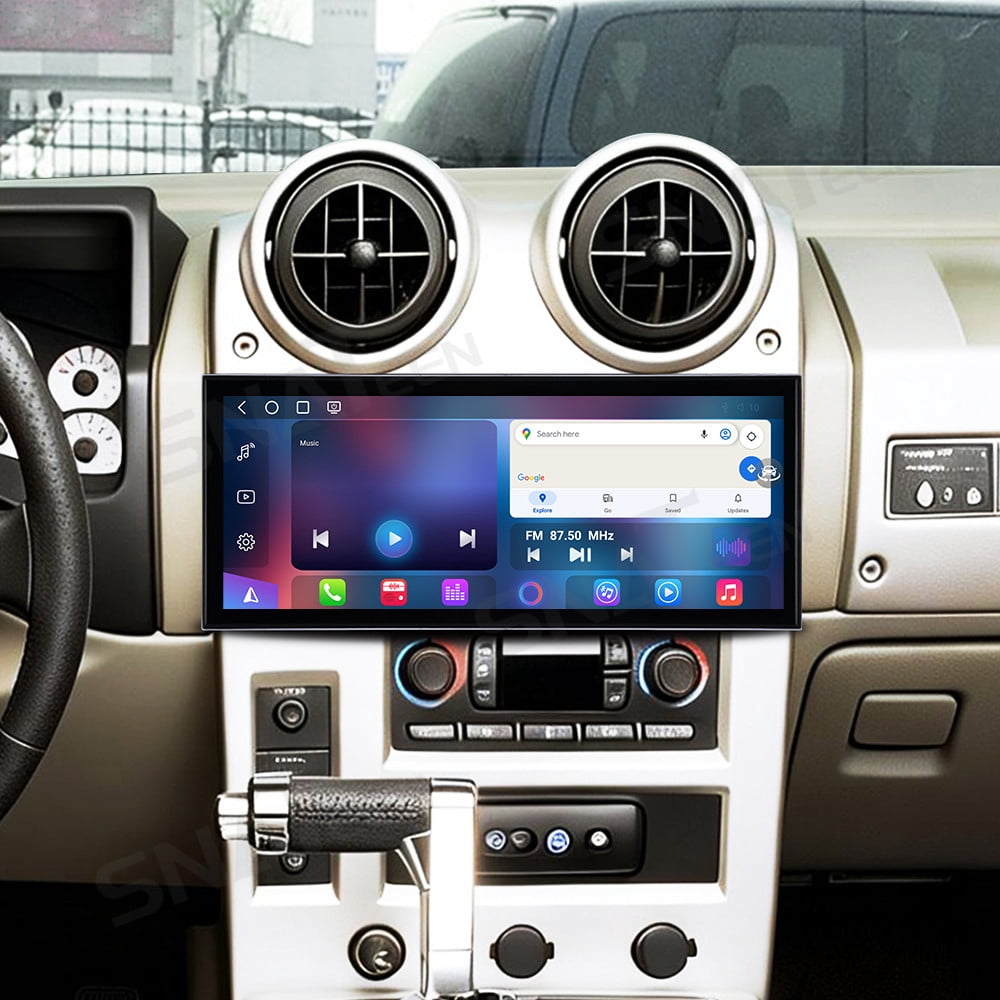 SNATEEN 15.8 inch Carplay Screen/Radio/Multimedia Player for Hummer H2 ...