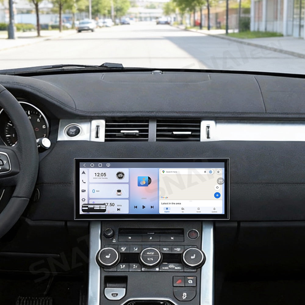 SNATEEN 15.8 inch Carplay Screen/Radio/Multimedia Player for Land Rover ...