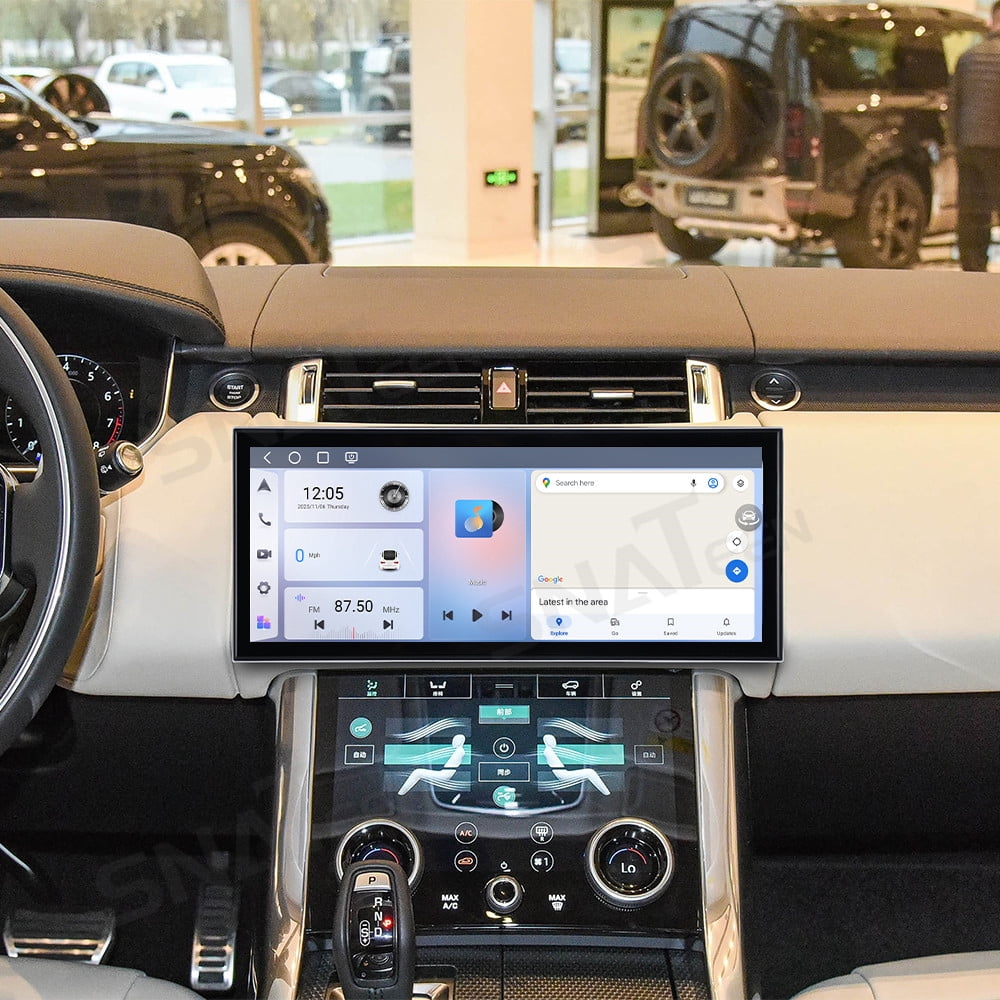 SNATEEN 15.8 inch Carplay Screen/Radio/Multimedia Player for Land Rover ...