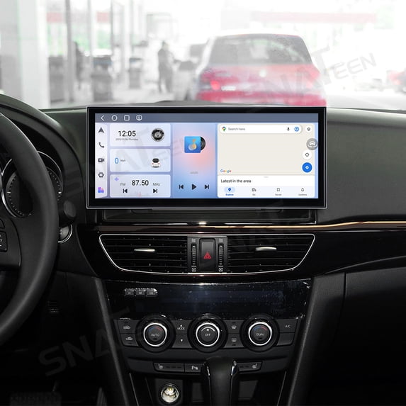 SNATEEN 15.8 inch Carplay Screen/Radio/Multimedia Player for Mazda 6 ...