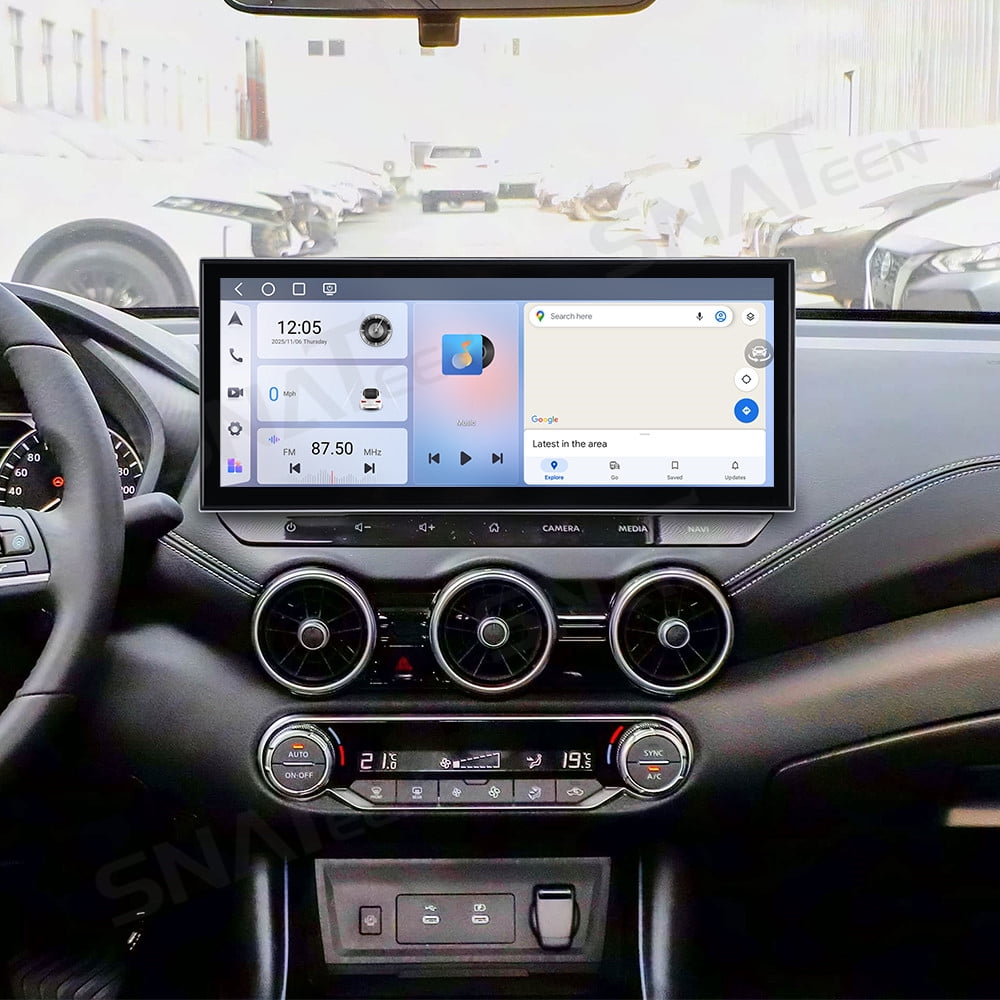 SNATEEN 15.8 inch Carplay Screen/Radio/Multimedia Player for Nissan ...