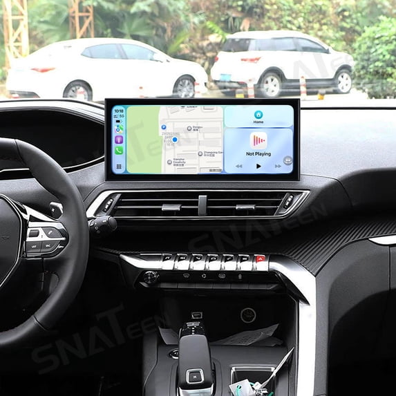 SNATEEN 15.8 inch Carplay Screen/Radio/Multimedia Player for Peugeot ...