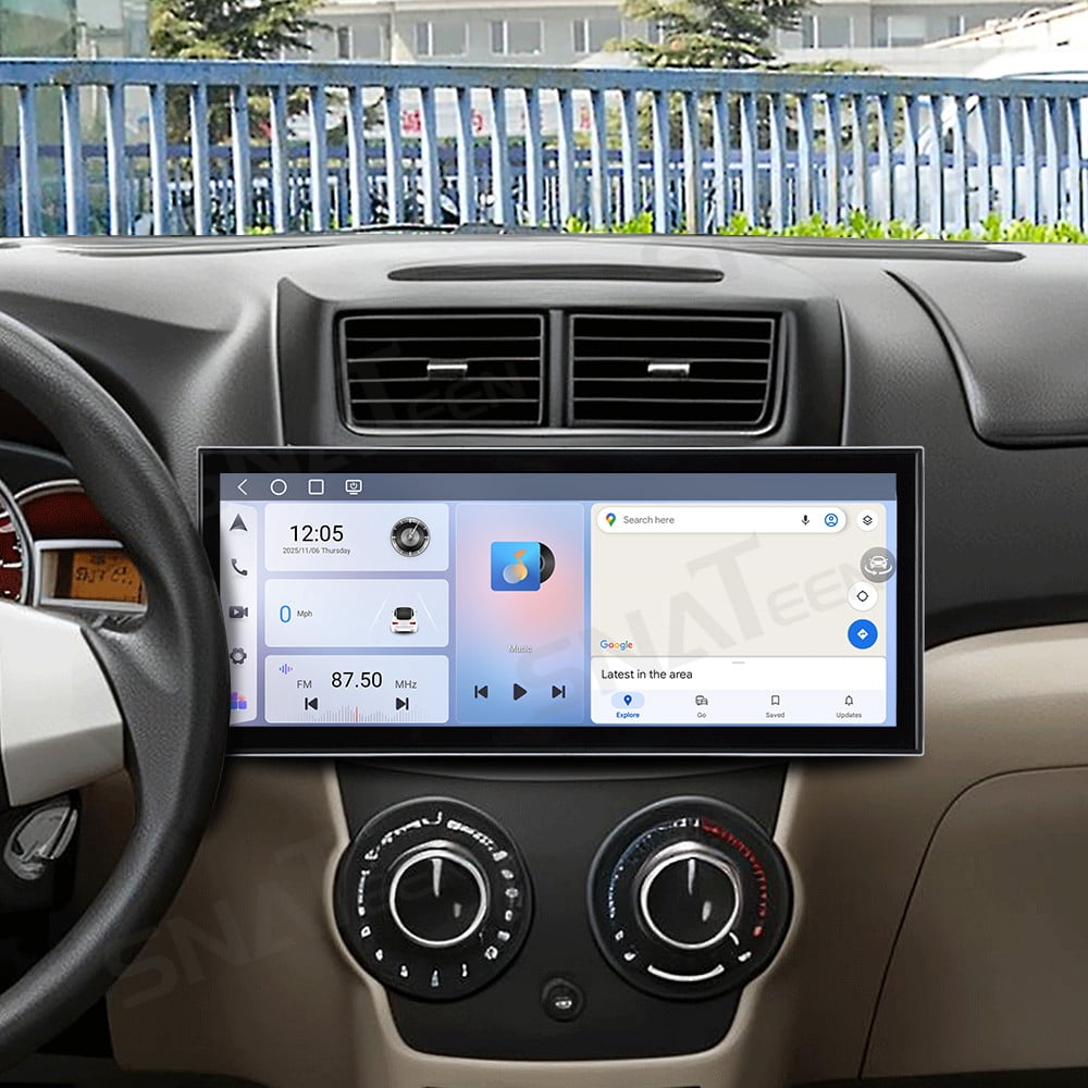 SNATEEN 15.8 inch Carplay Screen/Radio/Multimedia Player for Toyota ...