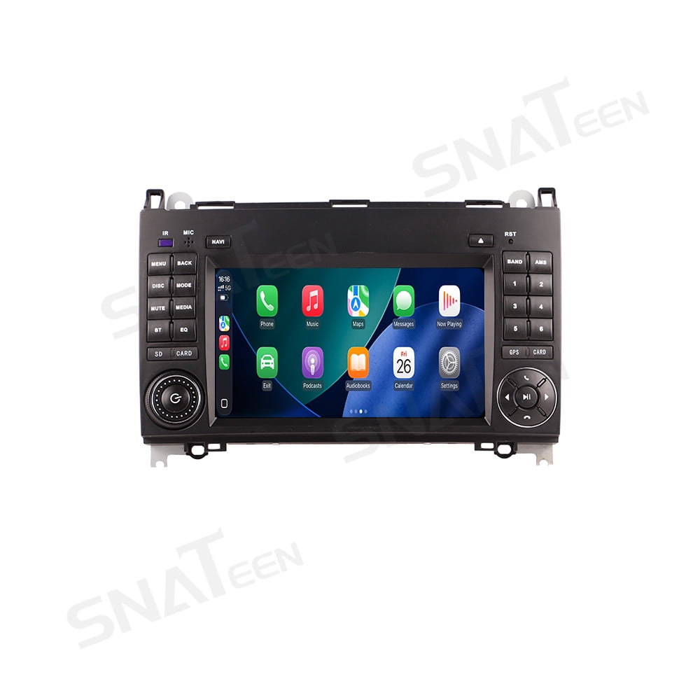 SNATEEN 7.0 inch Carplay Screen/Radio/Multimedia Player for Mercedes ...