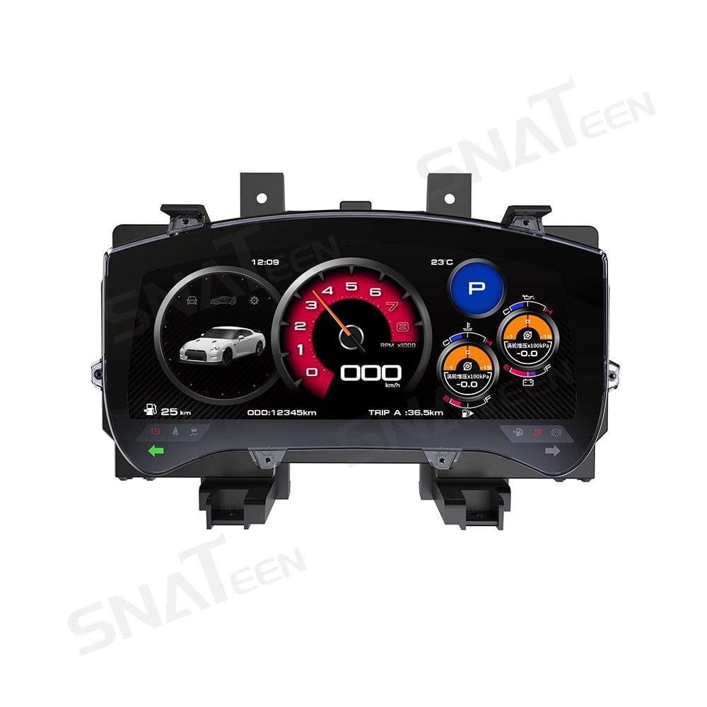 SNATEEN Car LCD Dashboard Speedometer Cluster Cockpit for Nissan GTR ...